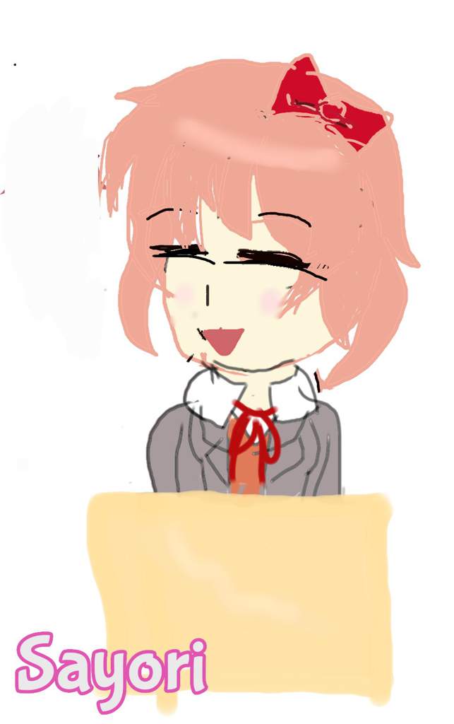 Just Sayori Art Doki Doki Literature Club Amino