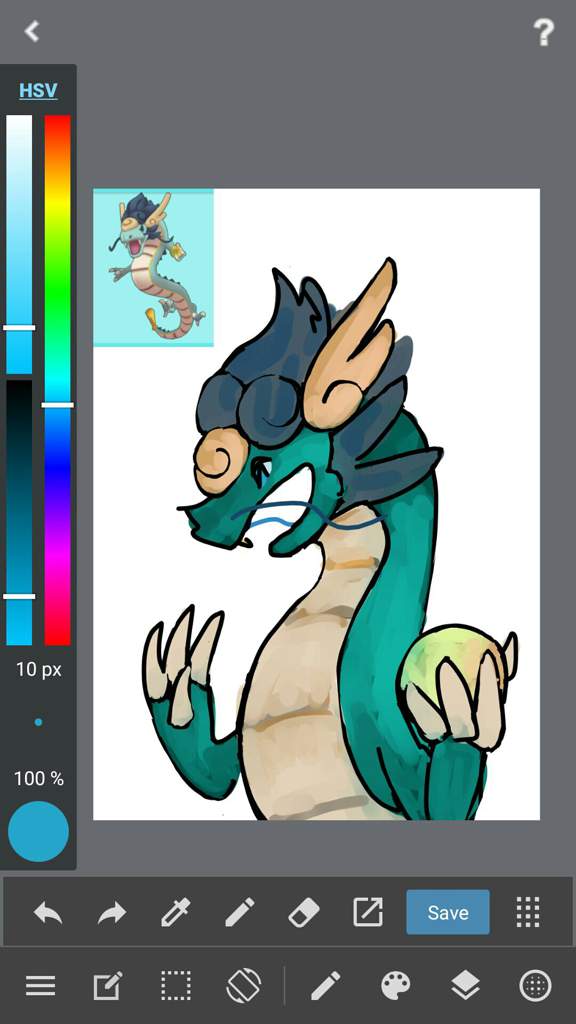 Azure Dragon🌸[art] Yo Kai Watch Amino