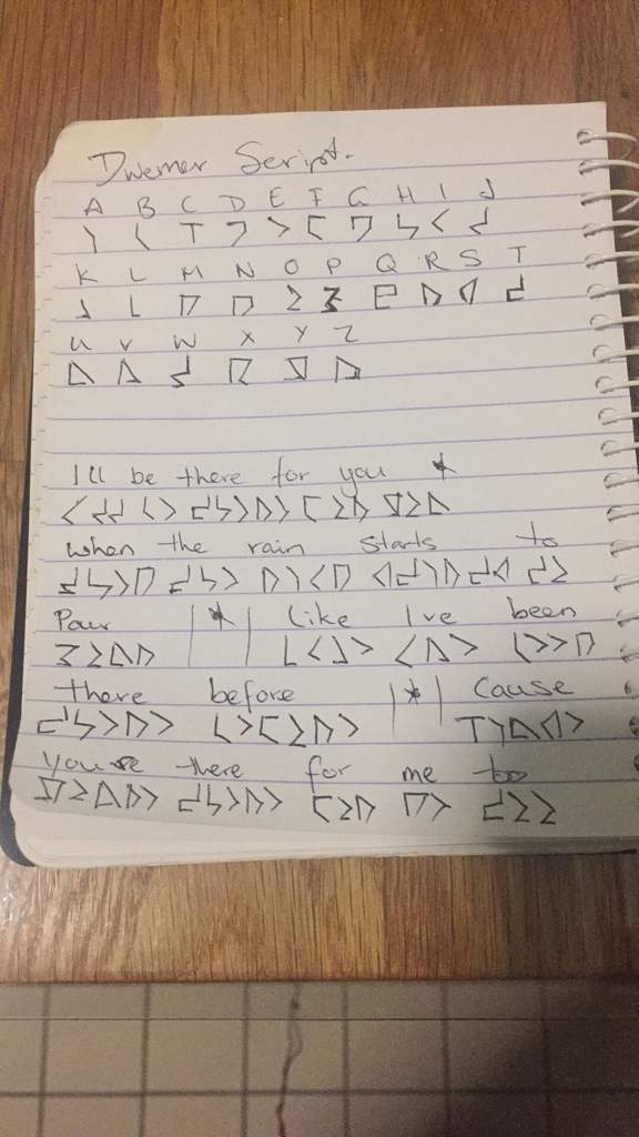 Dwemer Script For Sams Robes 