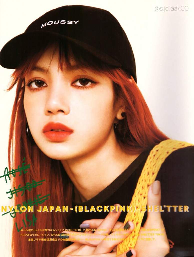 Photo Scans Of Blackpink For Nylon Japan X Sheltter Magazine Special 블랙핑크 Lisa Rosé