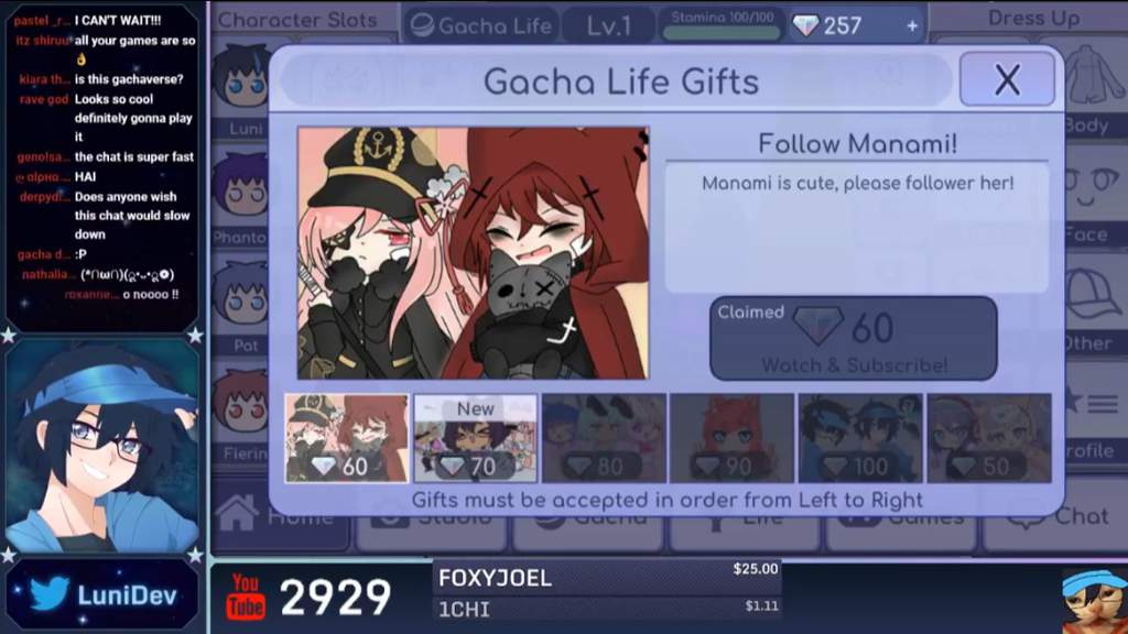 Lunis Stream Spoilers · 2 Gacha Life Amino