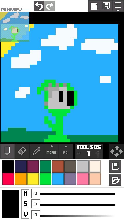 8 Bit Toxic Pea Again Pvz Multi Verse Amino Amino