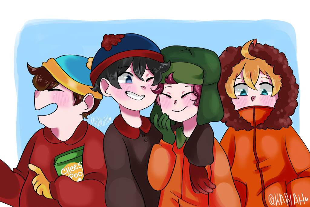 🌸fanart Team Stan🌸 South Park Amino