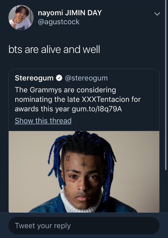 Xxxtentacion Grammy Tweets Hip Hop Amino