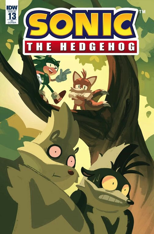 Idw Sonic Issue 13 Ri Cover Revealed Sonic The Hedgehog Amino