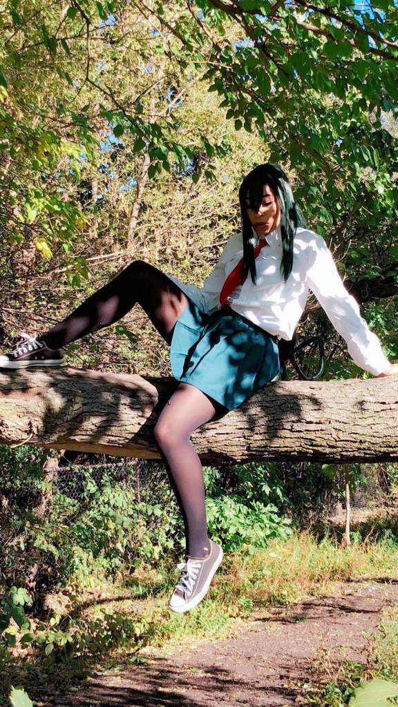 Fall Time Tsuyu Photoshoot 🐸💕 Cosplay Amino