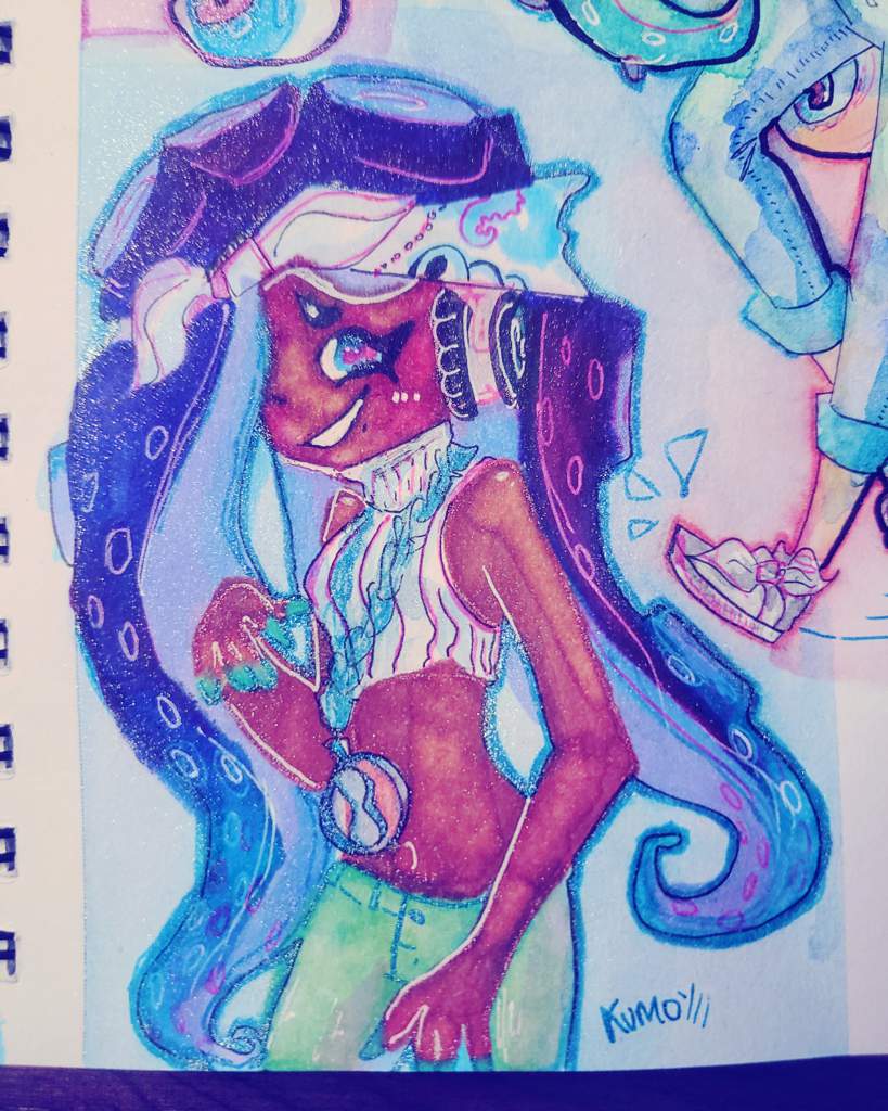 Marina Fanart Splatoon Amino