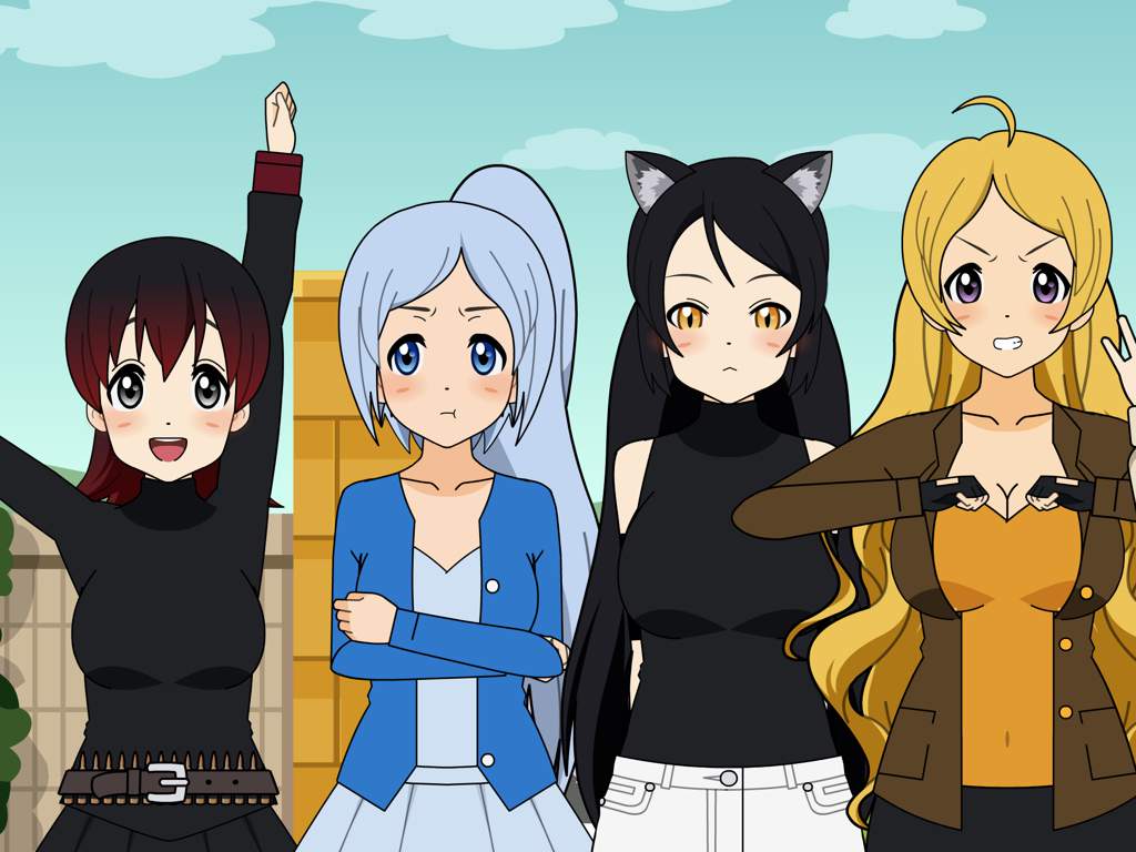 I got bored so I made Team RWBY, JNPR and Oscar in Kisekae Maker | RWBY ... I got bored so I made Team RWBY, JNPR and Oscar in Kisekae Maker | RWBY ...