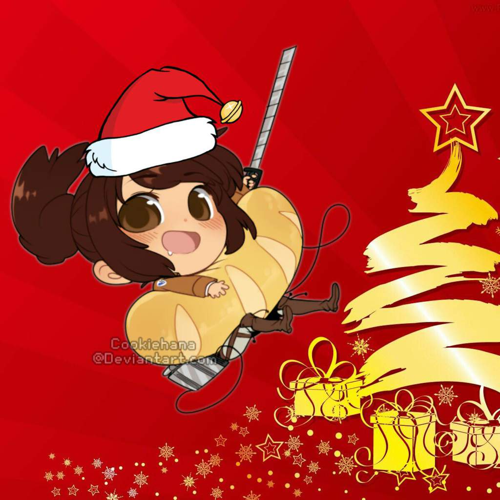 Fanart Navideño De Sasha Blouse •anime• Amino