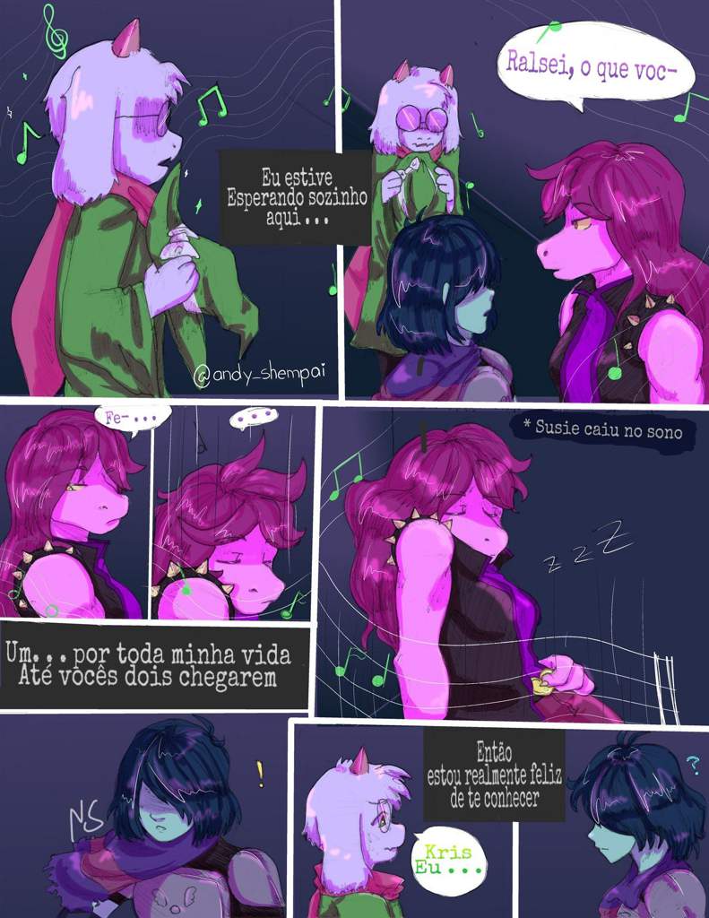 Deltarune Comic Yandere Ralsei Undertale Brasil Amino