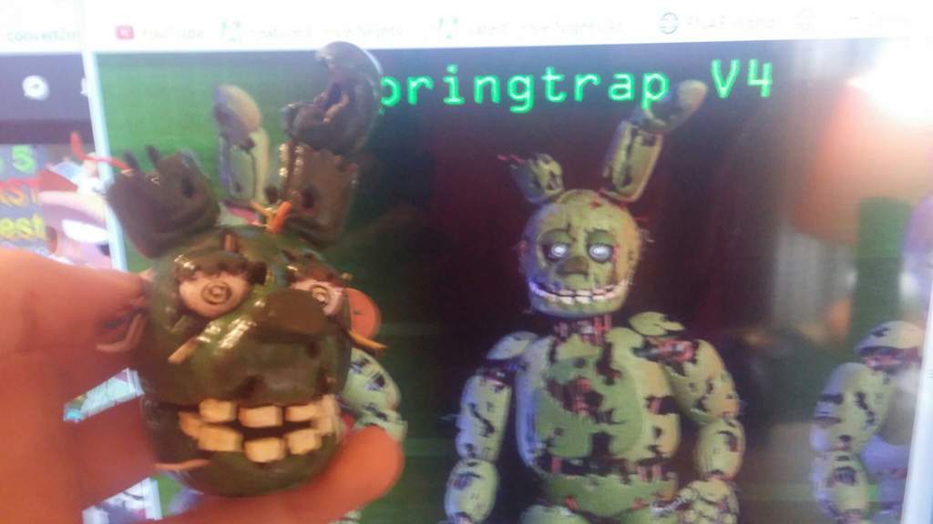 Springtrap V4 Polymure Clay (Fnaf 3 Tutorial) | Five Nights At Freddy's Amino