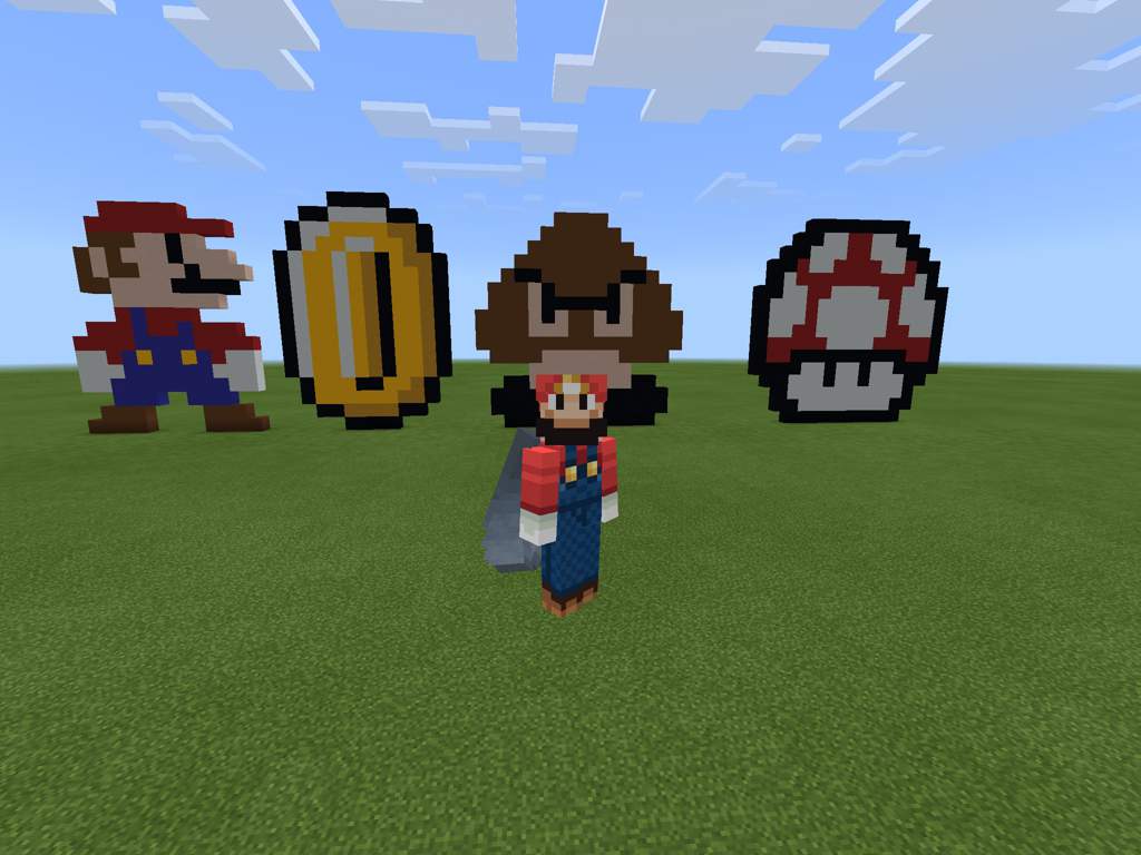 Minecraft 8 Bit Mario Minecraft Amino