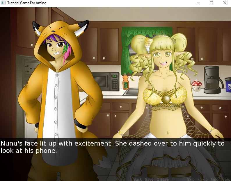 Basic Sprites Ren py Tutorial Visual Novel Amino