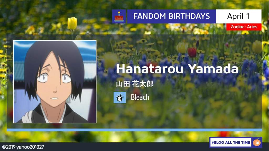 Happy Birthday Hanataro Yamada Keigo Asano And Mashiro Kuna Bleach