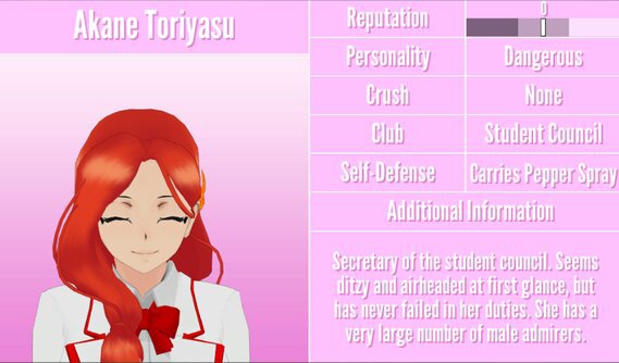 Akane Toriyasu Wiki [fr] Yandere Simulator 💌 Amino