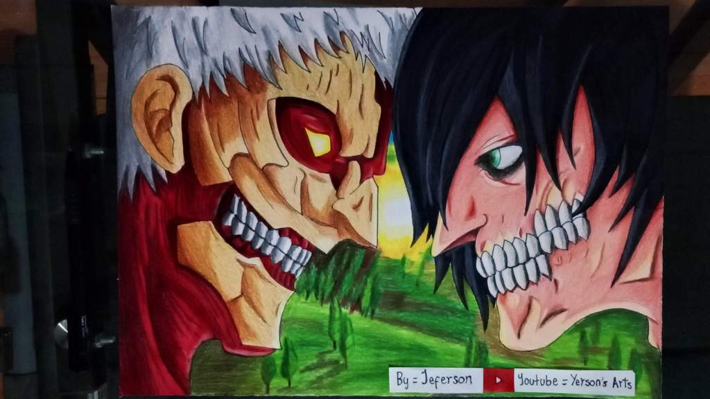 Reiner Vs Eren Drawing Arte Anime Amino Amino