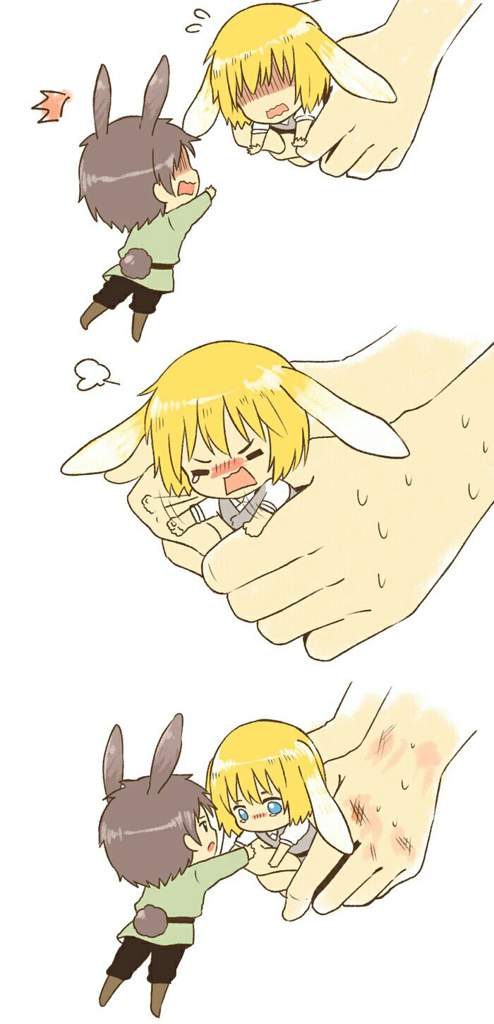 Bunny Eren And Bunny Armin Shingeki No Yaoi Riren Ereri Amino
