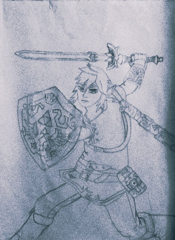 BOTW Link Pencil Drawing | Zelda Amino BOTW Link Pencil Drawing | Zelda Amino