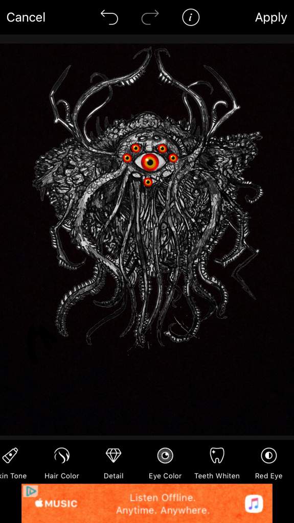 The Blind Idiot God Traditional Art Mrcreepypasta Amino