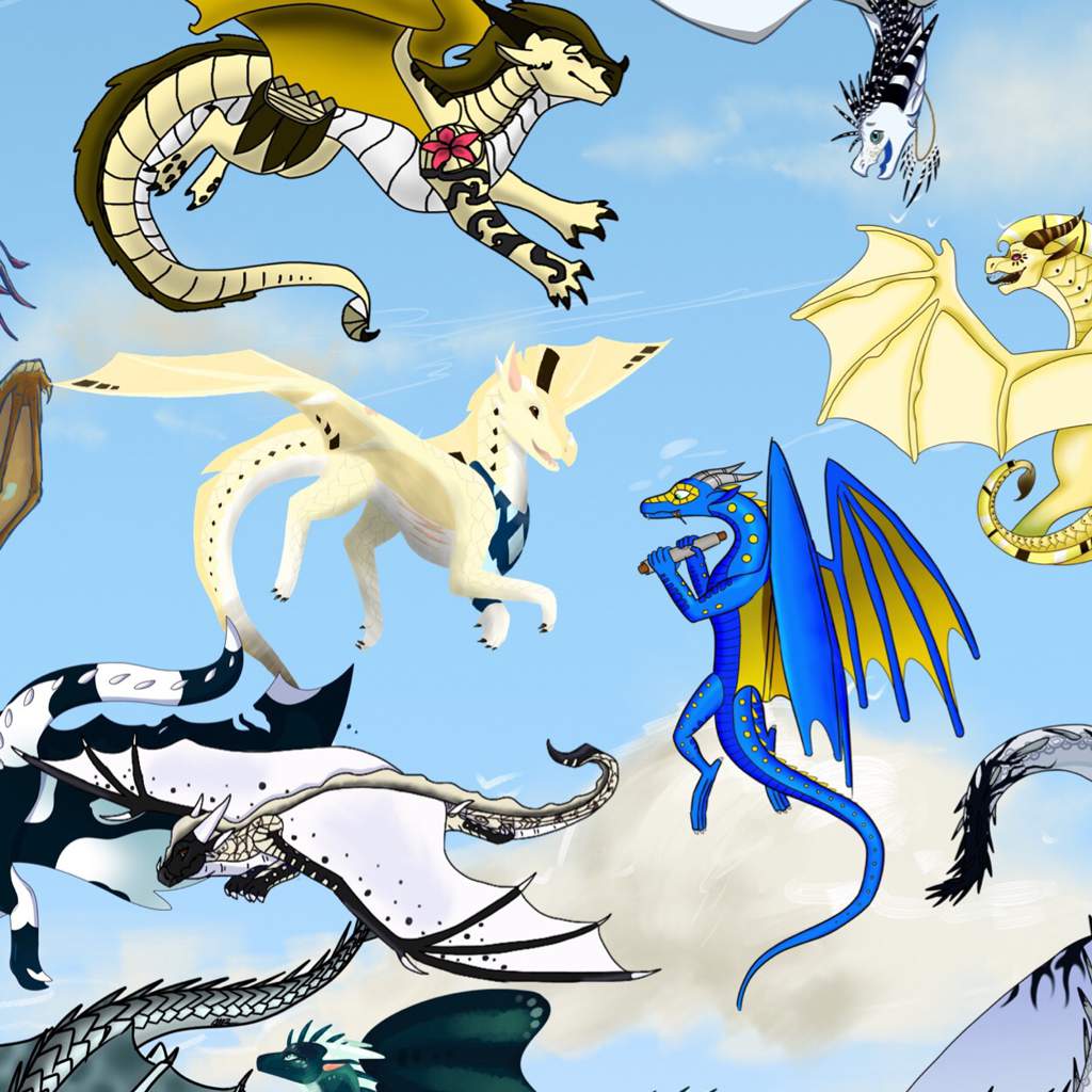 Pyrrhia Pantala Au Birthday Collaboration Wings Of Fire Amino