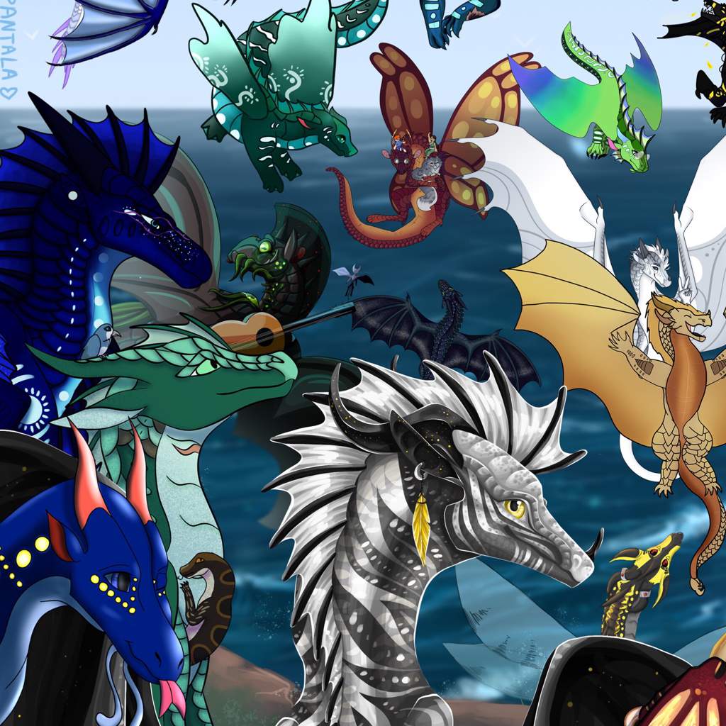 Pyrrhia Pantala Au Birthday Collaboration Wings Of Fire Amino