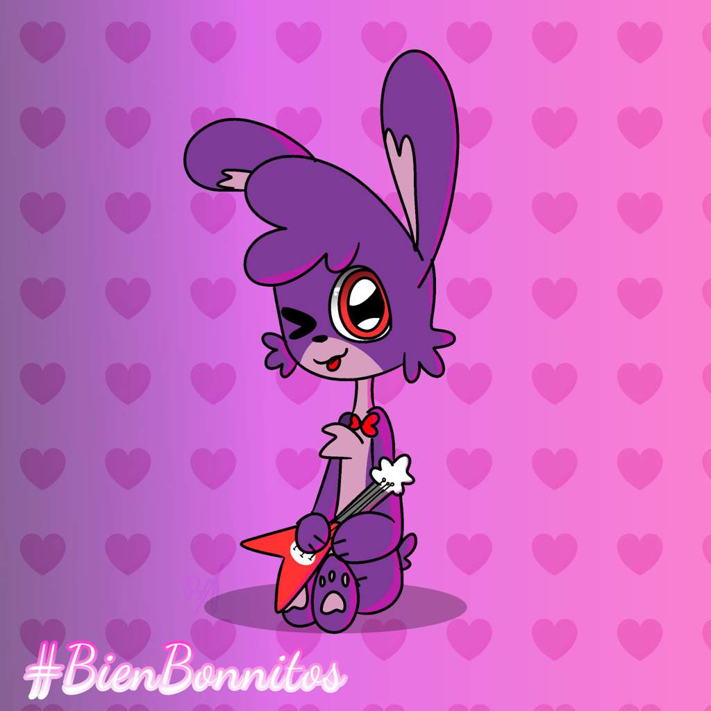 Dibujo De Bonnie Para El Concurso Bienbonnitos Fnaf Amino Español Amino