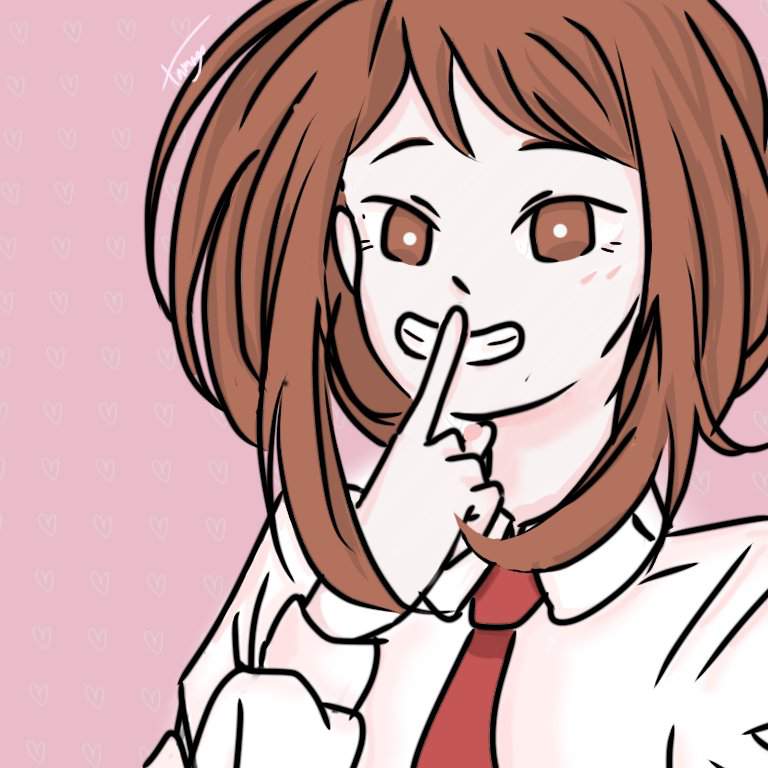 Uraraka Ochaco Lldigital Art Anime Amino