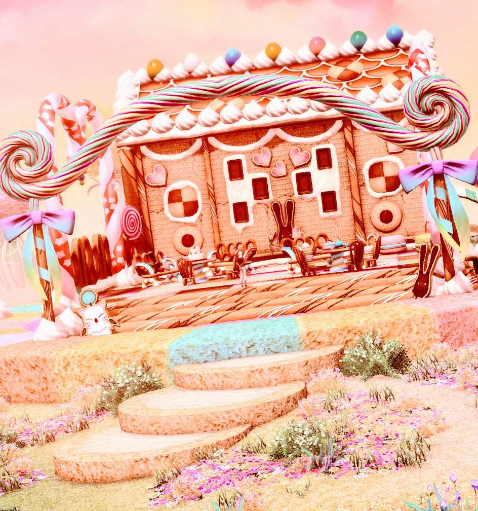 I Made A Lyhe Mheg Gingerbread House Final Fantasy Xiv Amino Amino