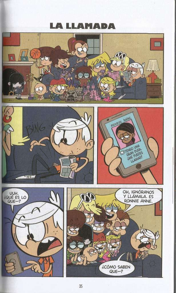 Comic Oficial En Español Parte 2 De 6 The Loud House Español Amino