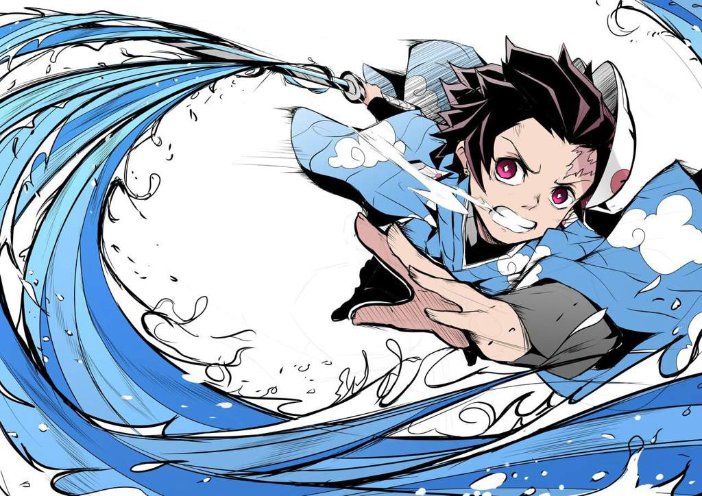 Posturas De La Respiración De Agua Wiki • Kimetsu No Yaiba Amino