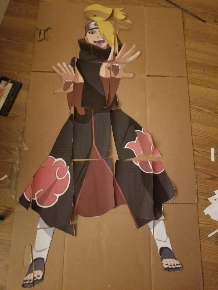 DIY How To Make A Cardboard Cutout I ve Hit A New Low Naruto Amino
