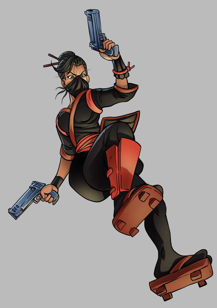 Red Jade Fortnite Fan Art Proceso Tutoriales •amino• Amino