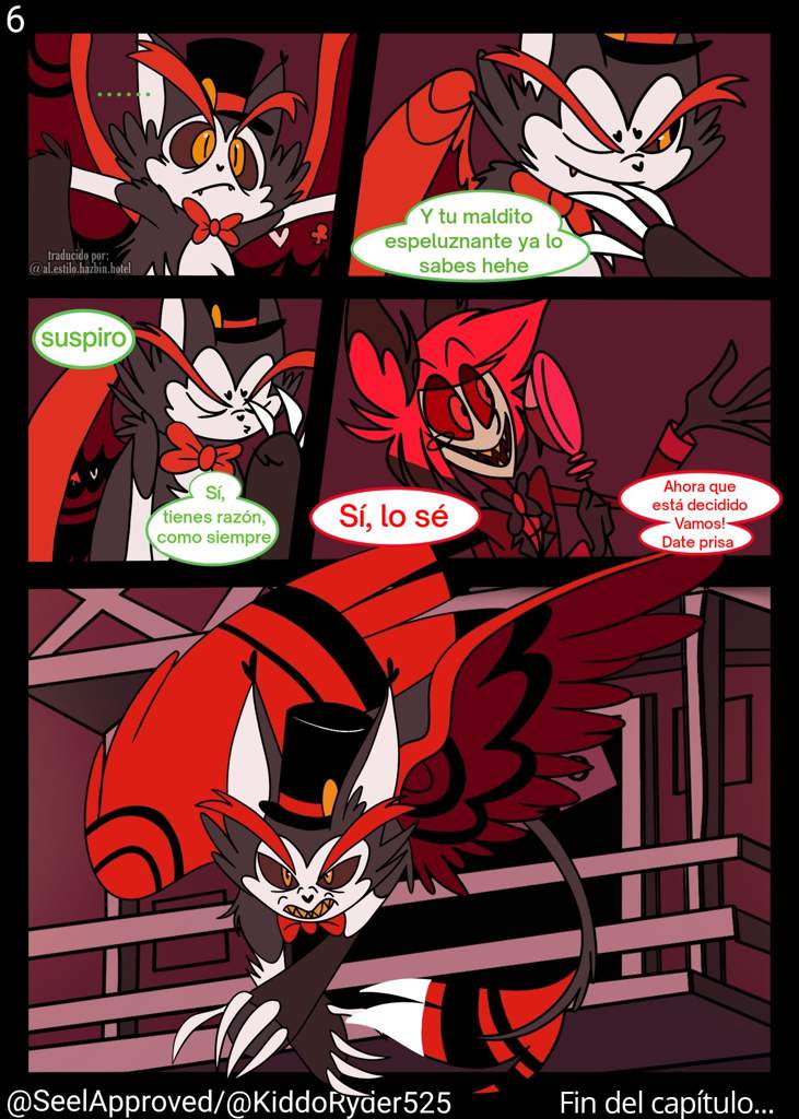 Comic Huskerdust Cap 4 Hazbin Hotel Amino Español Amino
