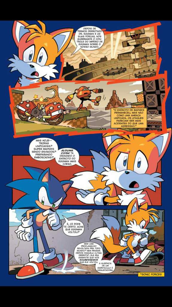 Sonic The Hedgehog Quadrinho 1 Sonic Amino Pt~br© Amino