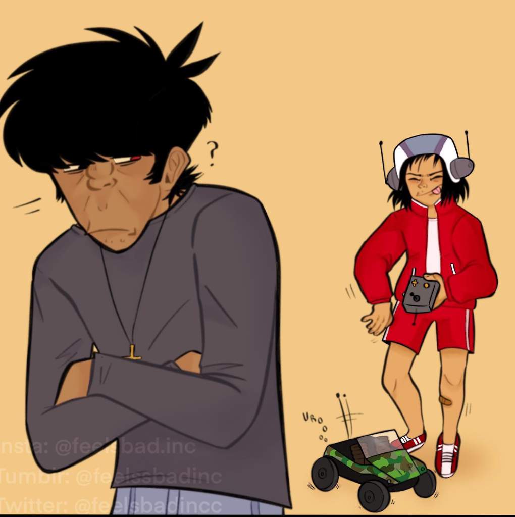 Short Comic Gorillaz Amino