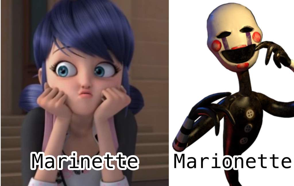Fnaf Made Marinette A Monster Miraculous Amino