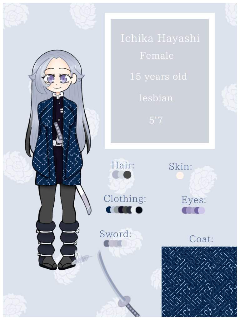 ☁︎ichika Hayashi☁︎ Oc Wip Wiki Demon Slayer Kimetsu No Yaiba Amino