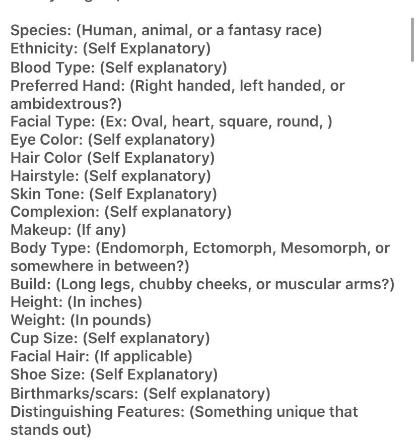Creepypasta Shifting Script Template