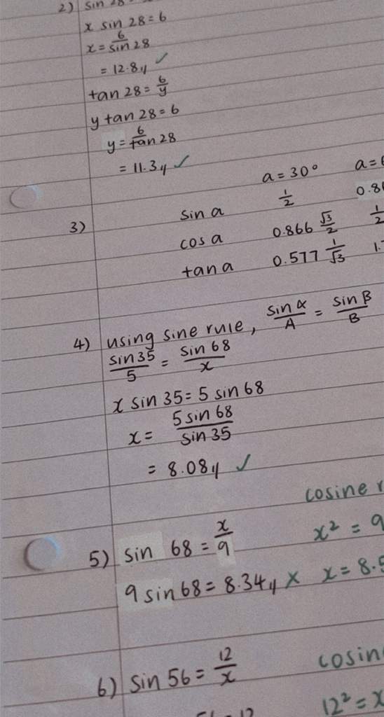 Math Notes Studying Amino Amino