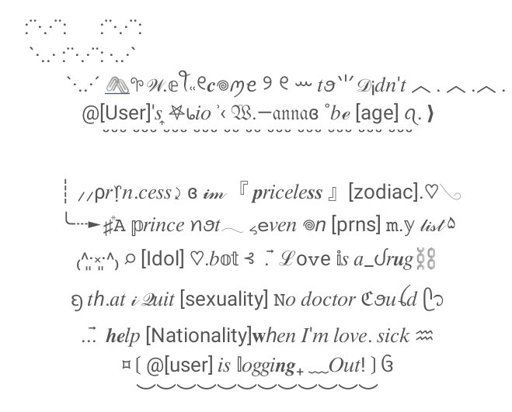 Kpop Bio Templates Aesthetics And Bio Templates Amino