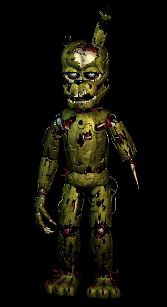 Springtrap And Scraptrap theory P1: body look | Five Nights At Freddy's Amino