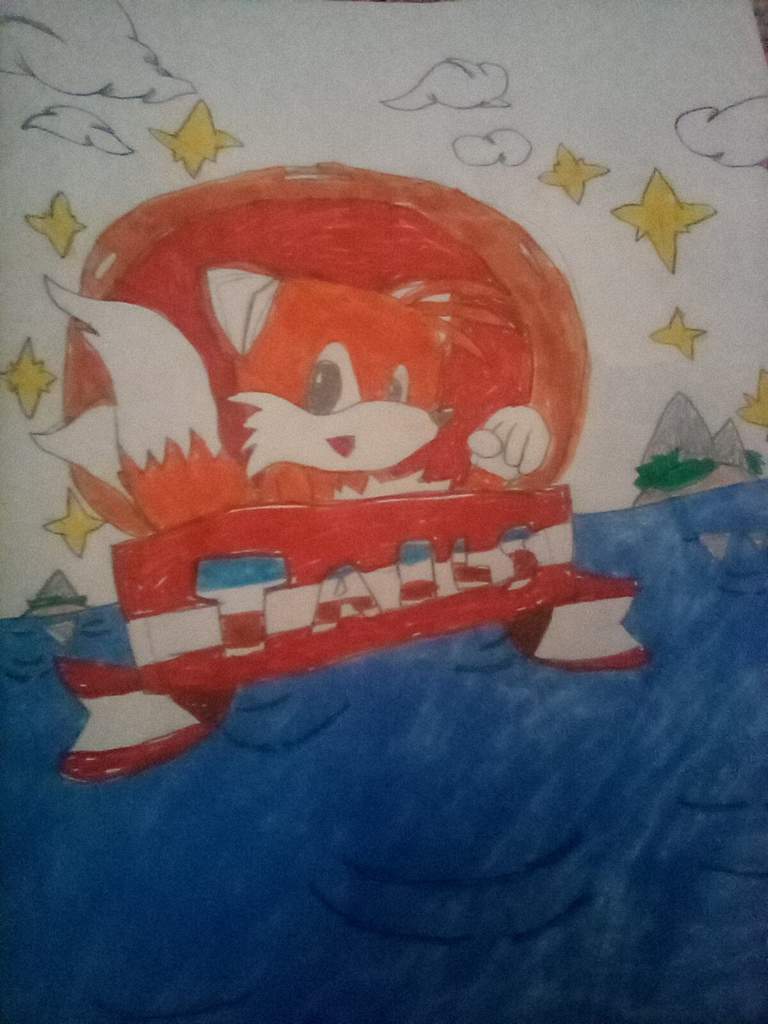 Classic Tails Drawing Sonic The Hedgehog Amino