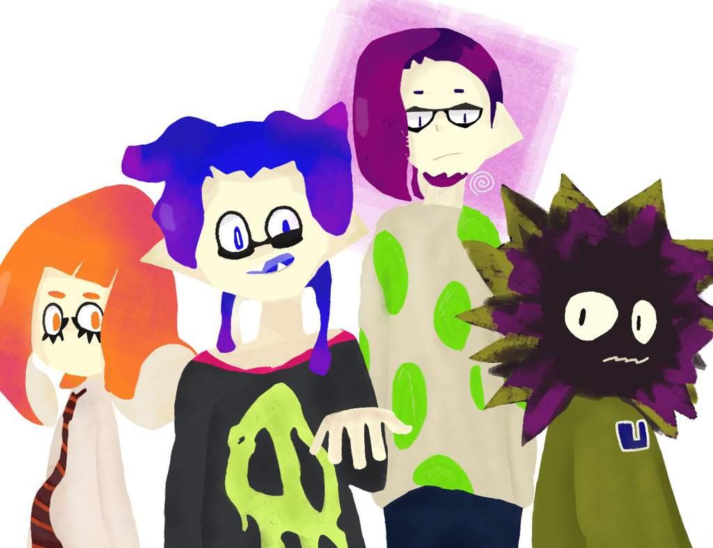 Squid Squad Art Collection 1 Wiki Splatoon Amino