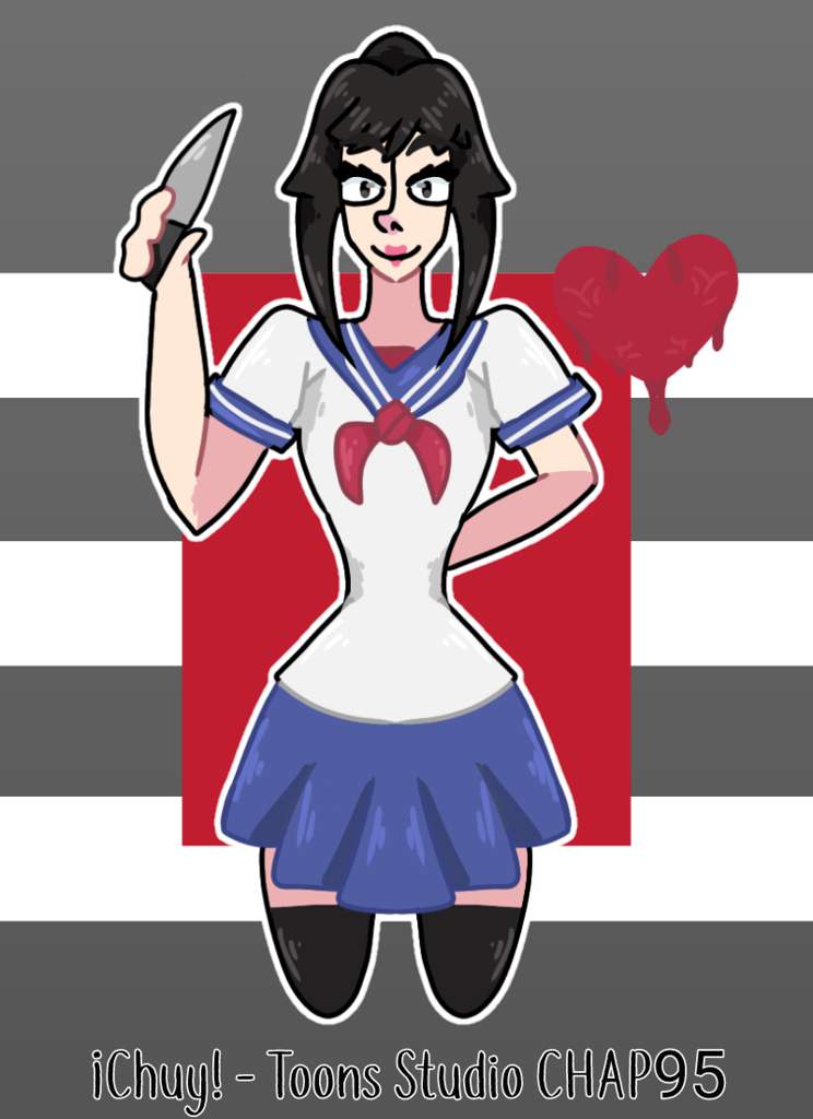 💕🔪yandere Simulator Fanart 🍃 Animación Y Critica 🍃 Amino