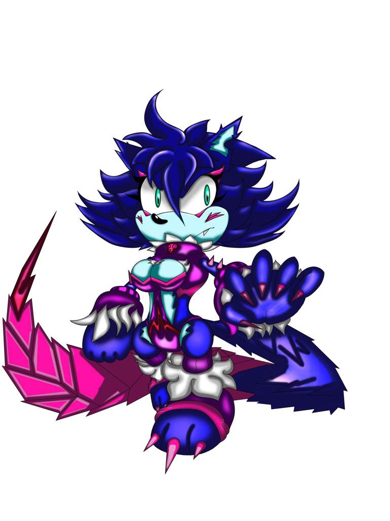 Sonic Oc Nyx The Werewolf Sonic The Hedgehog Amino