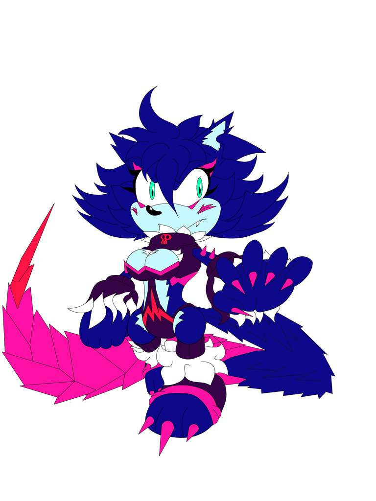 Sonic Oc Nyx The Werewolf Sonic The Hedgehog Amino