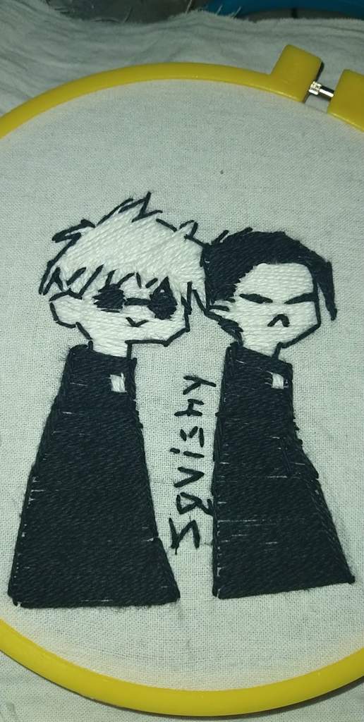 Gojo And Geto Manga Embroidery Jujutsu Kaisen Amino