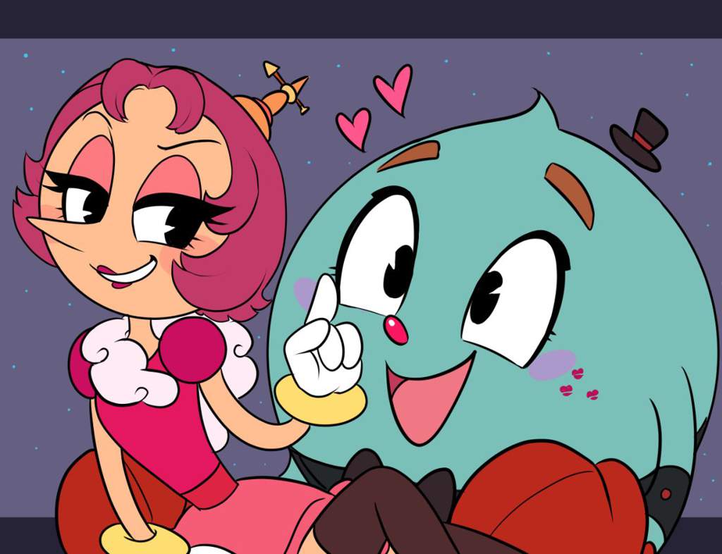 Night On The Town Goopy X Hilda Cuphead Official™ Amino