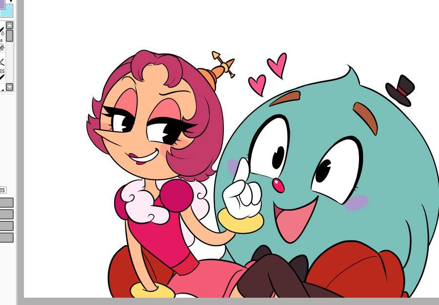 Night On The Town Goopy X Hilda Cuphead Official™ Amino
