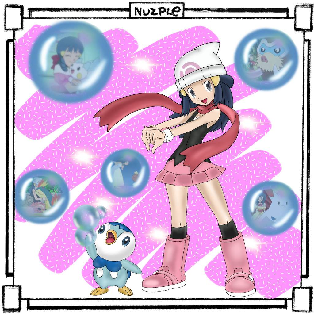 Dawn And Piplup Art Pokémon Amino